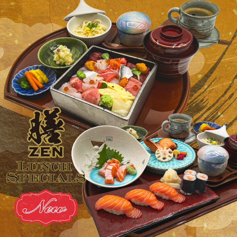 Introducing: New ZEN Menus Crafted for Connoisseurs | Yohei Sushi ...